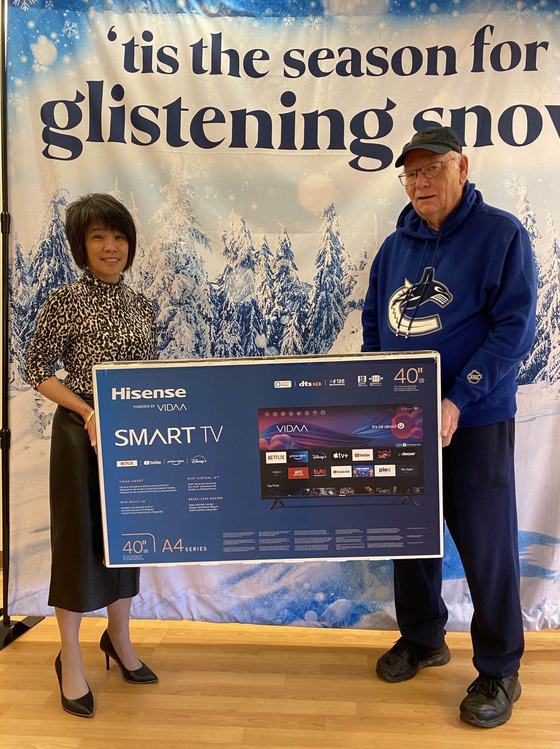 Winner of Dec 3 TV Raffle Draw - Rosewood Manor